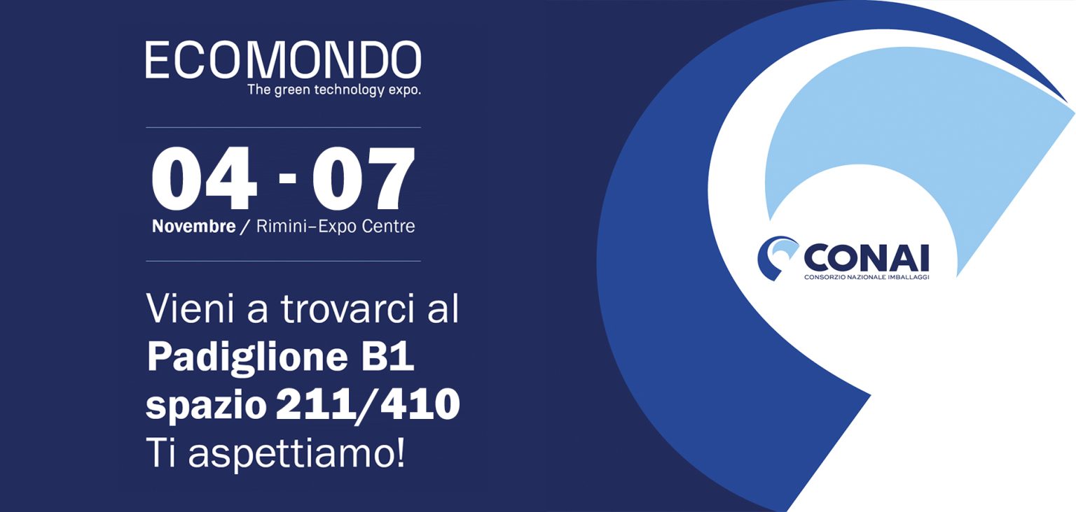 Ecomondo 2025: la partecipazione di CONAI - Conai - Consorzio Nazionale Imballaggi